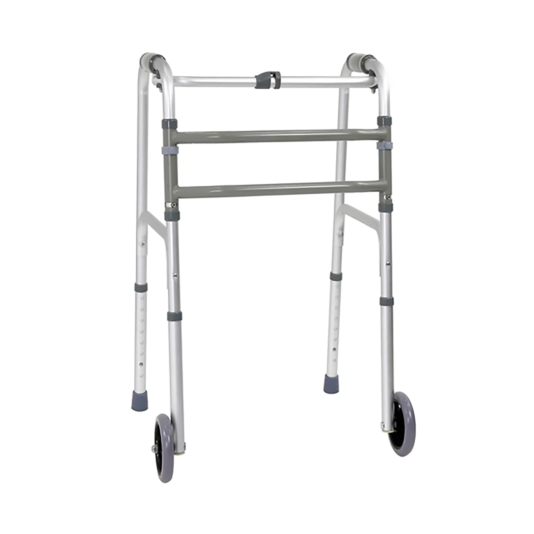 ANDADERA PLEGABLE CON RUEDAS DELANTERAS – Medwalk
